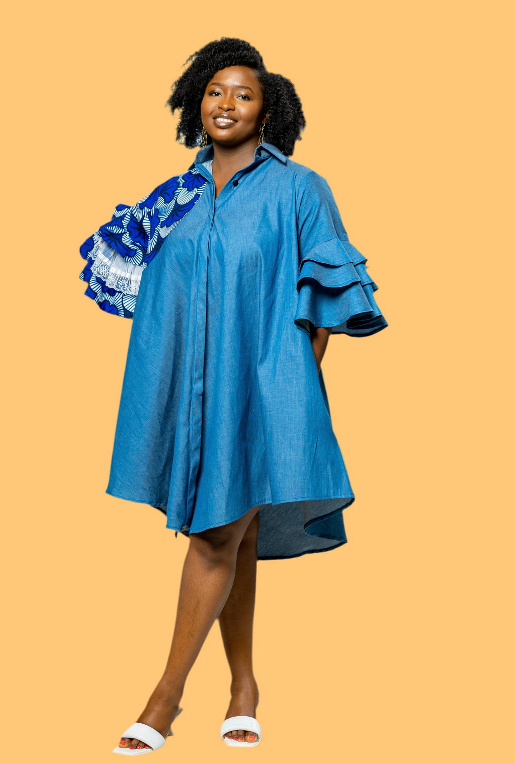 Naya Osman Jeans Dress – Kua